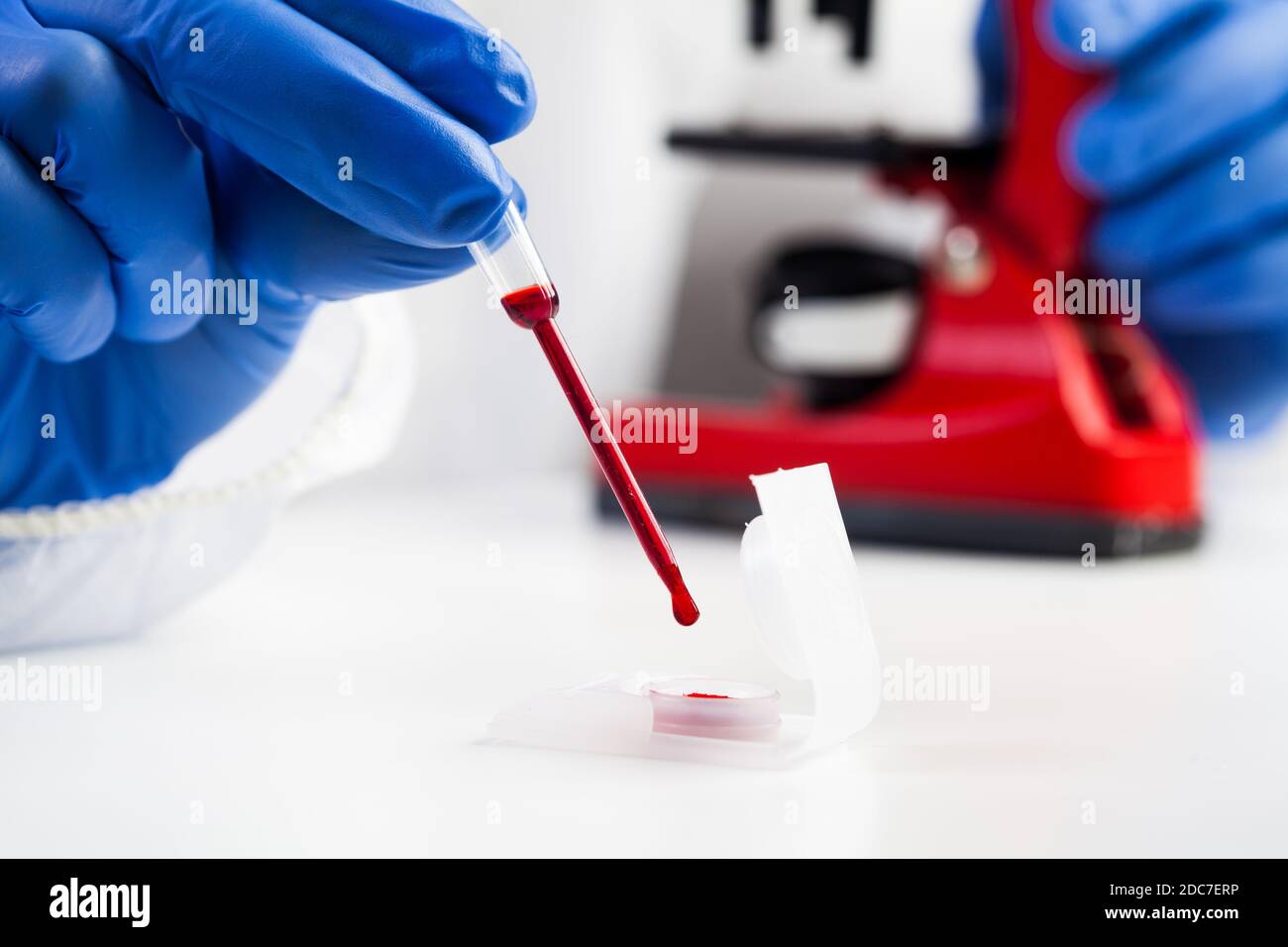 Sample analysis hi-res stock photography and images - Alamy