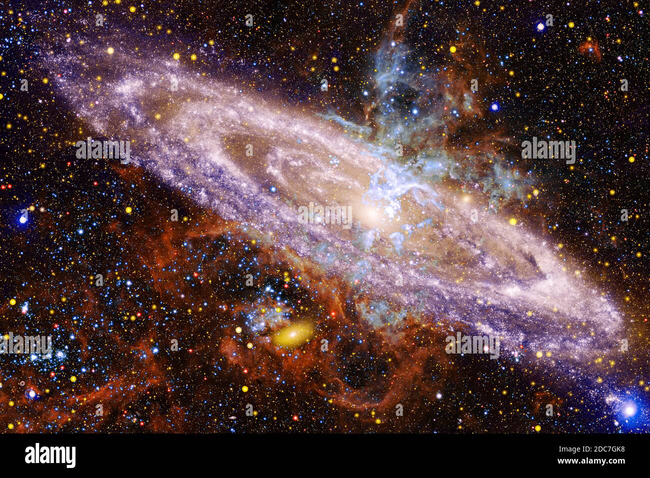 Outer space. Science fiction cosmos. Elements of this image furnished ...