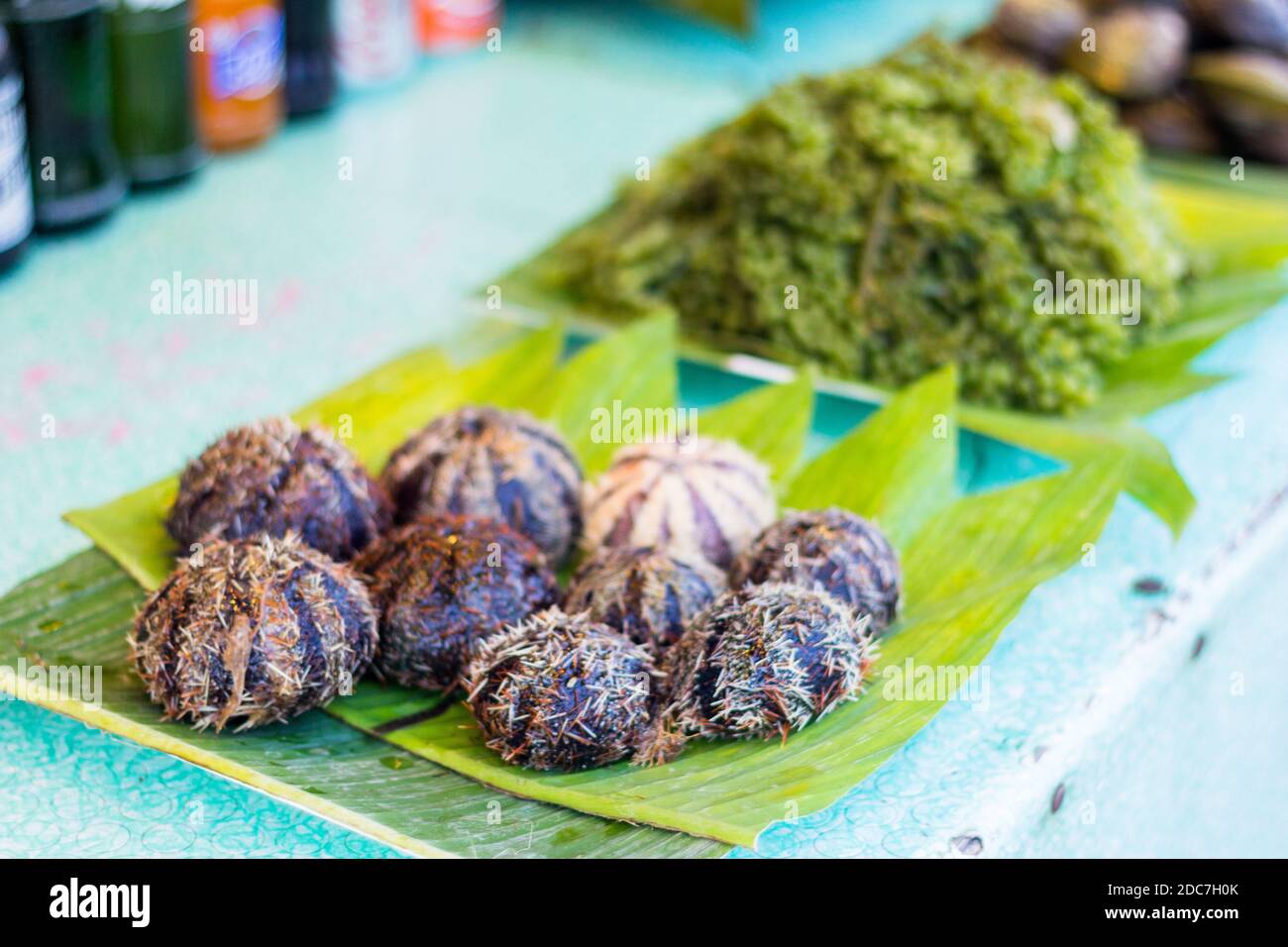 Sea urchin is a popular seafood item for Filipinos at a restaurant in ...
