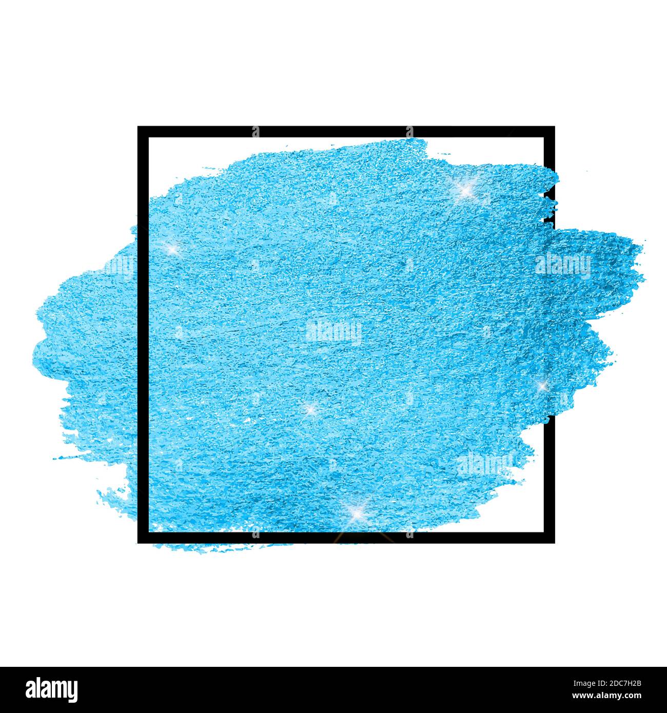 Blue paint glittering textured hi-res stock photography and images - Alamy