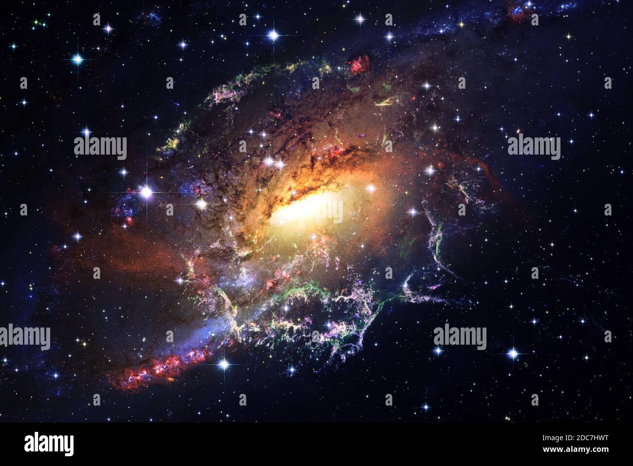 Deep space. Awesome science fiction render. Elements of this image ...