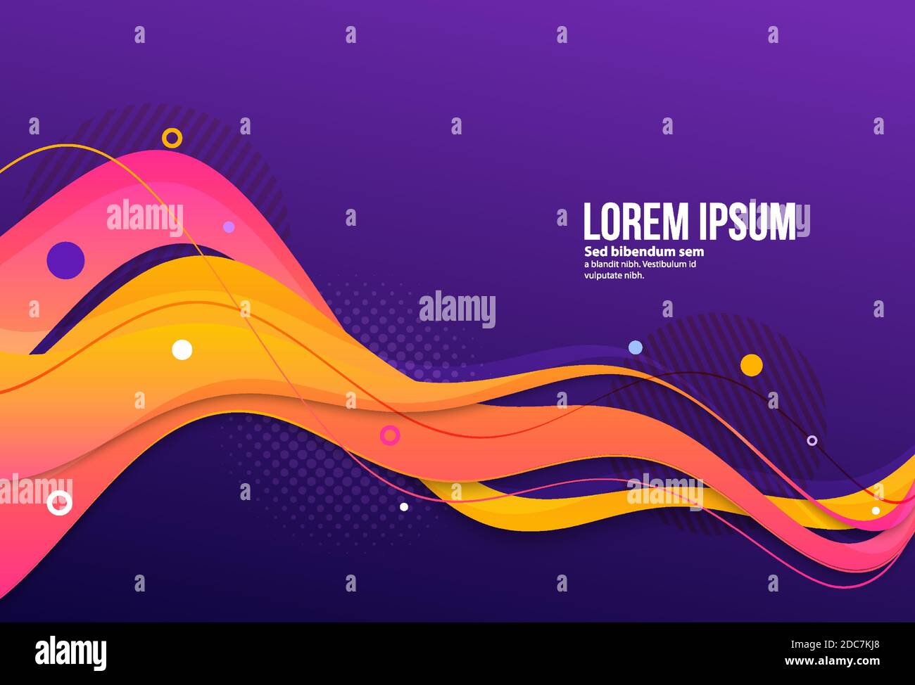 Modern colorful flow poster. Wave Liquid shape color paint. Moving ...