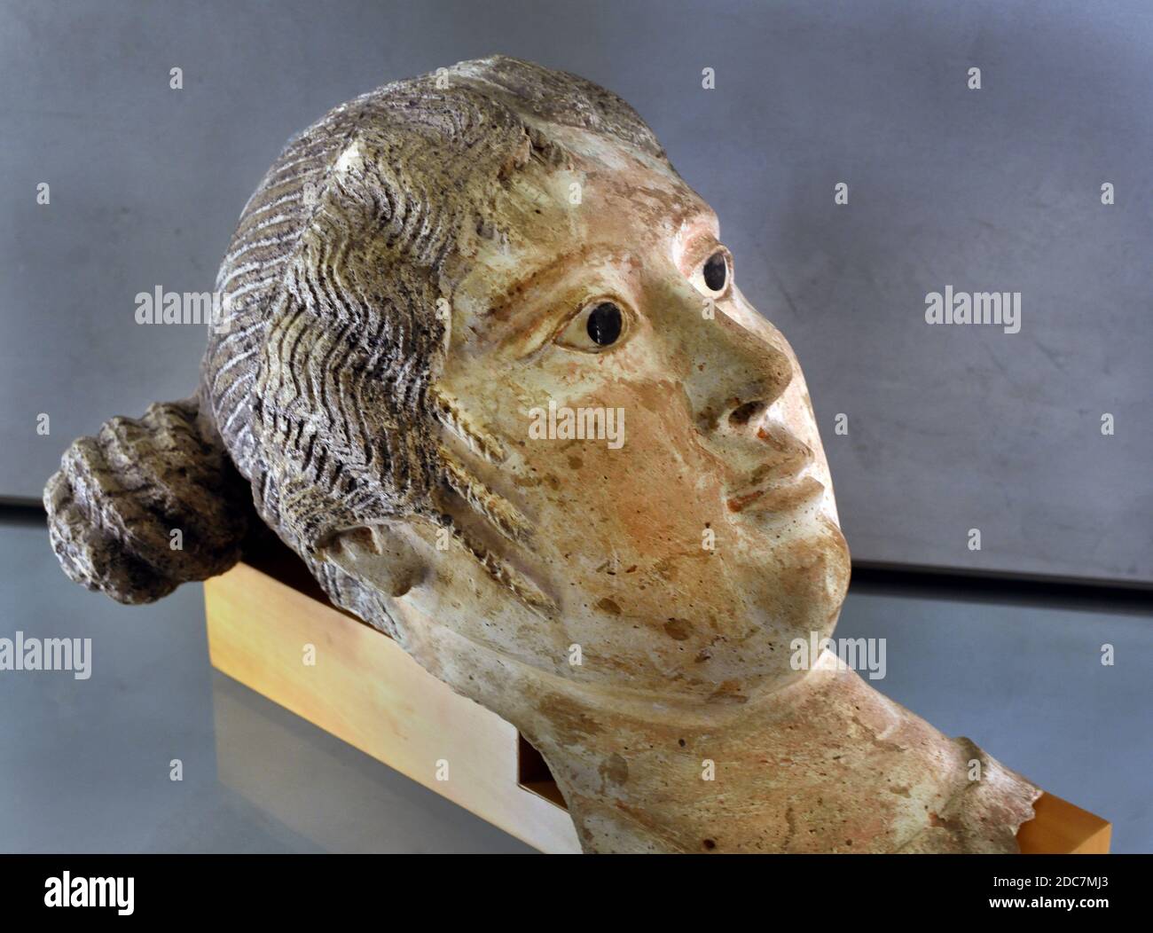 Funerary Mask of a woman, Roman Period, 2th–4th century, AD Museum Lyon ...