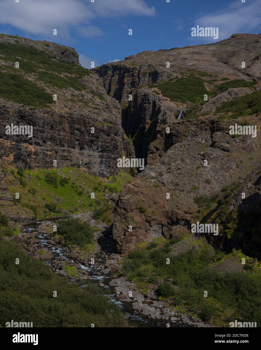 Glymur waterfalls hi-res stock photography and images - Alamy