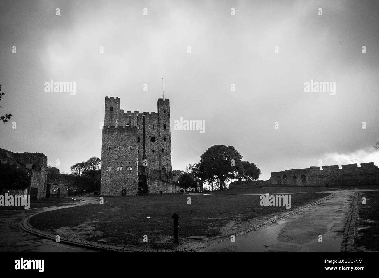 Bull castle Black and White Stock Photos & Images - Alamy