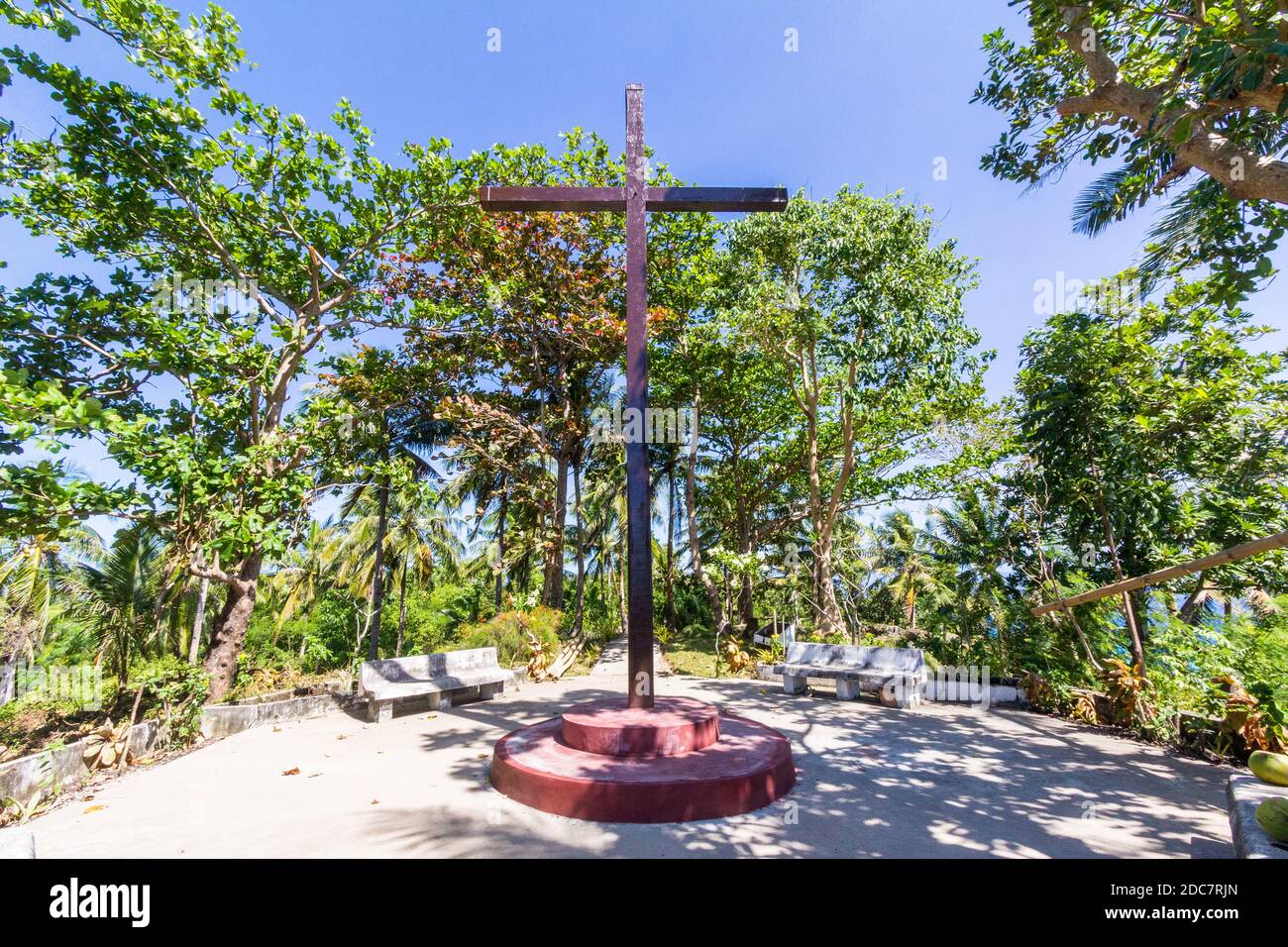 Limasawa Shrine in Limasawa Island in Southern Leyte, Philippines where ...