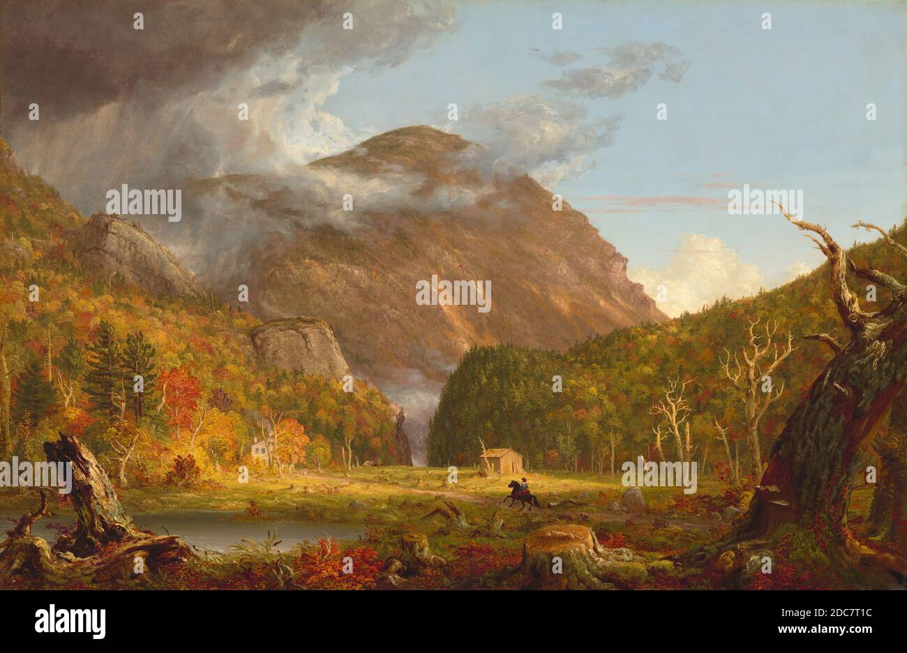 Called the notch of the white mountains hi-res stock photography and ...