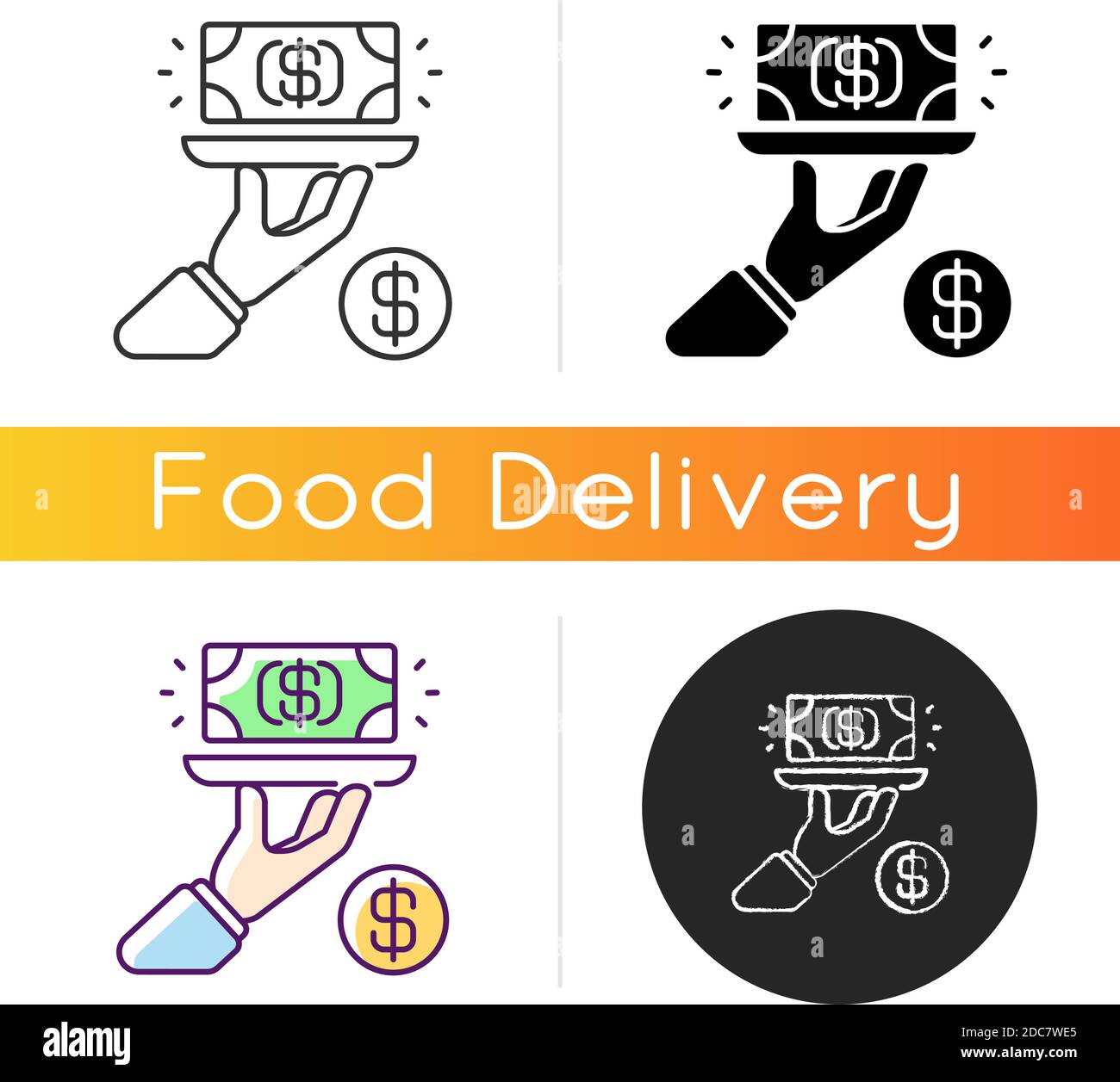 Fee collection service Stock Vector Images - Alamy