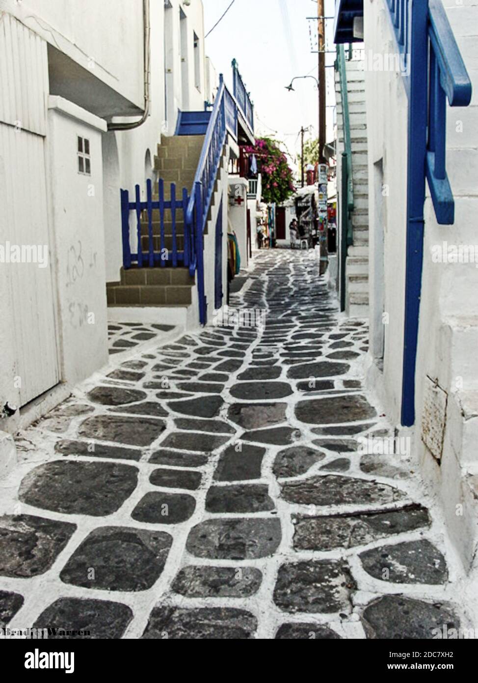 vintage stone village walkway alley Stock Photo - Alamy