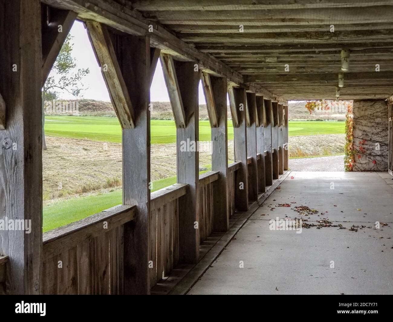 vintage farm building barn on open field Stock Photo - Alamy