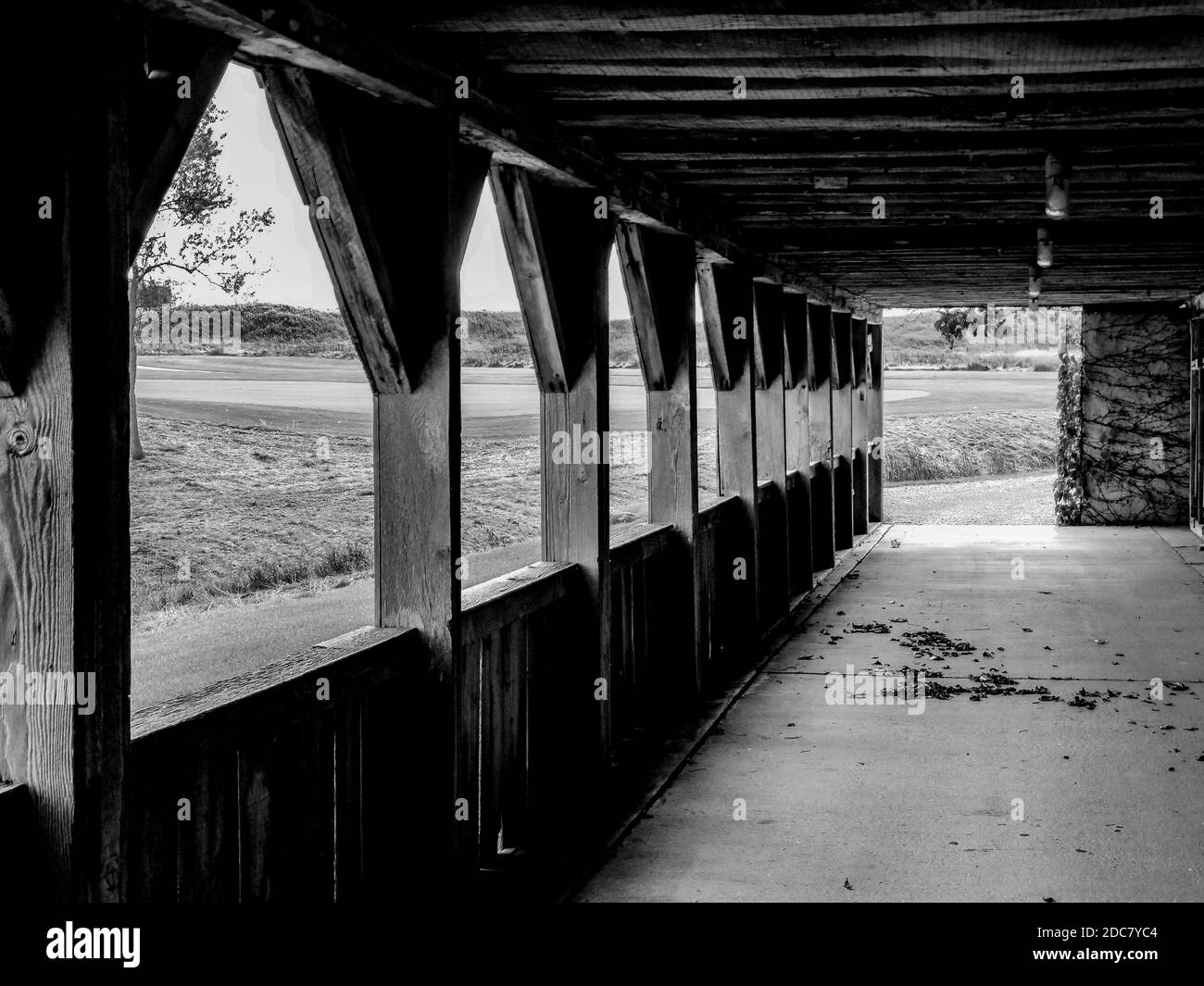 vintage farm building barn on open field Stock Photo - Alamy