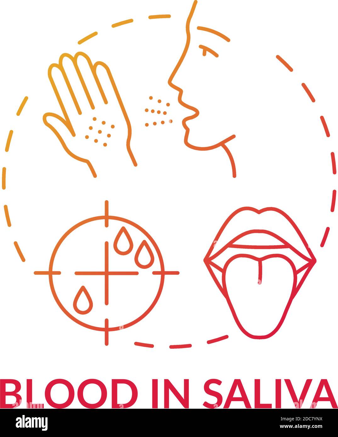 Saliva and bacteria Stock Vector Images - Alamy