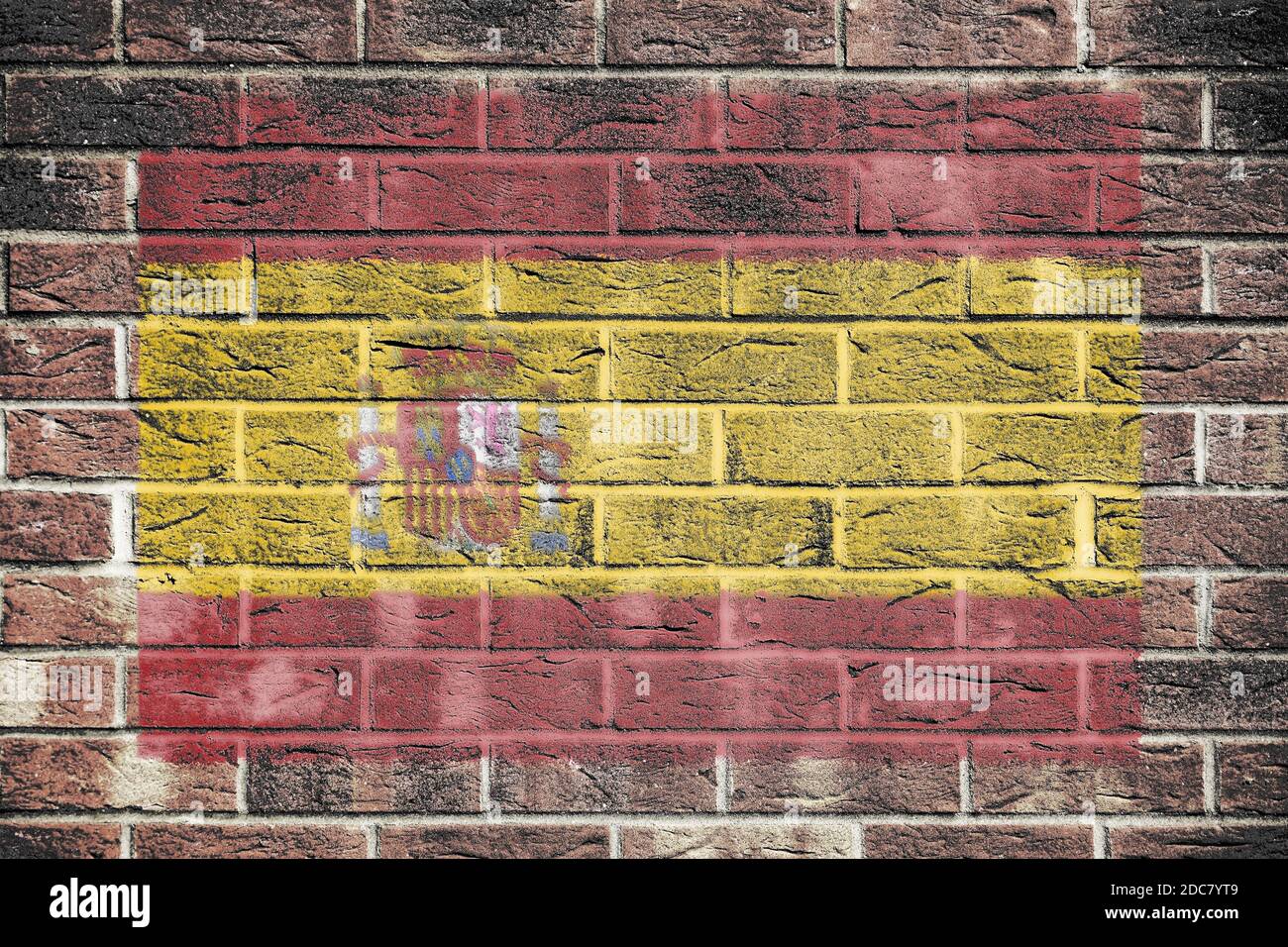 Old spanish brick wall hi-res stock photography and images - Alamy