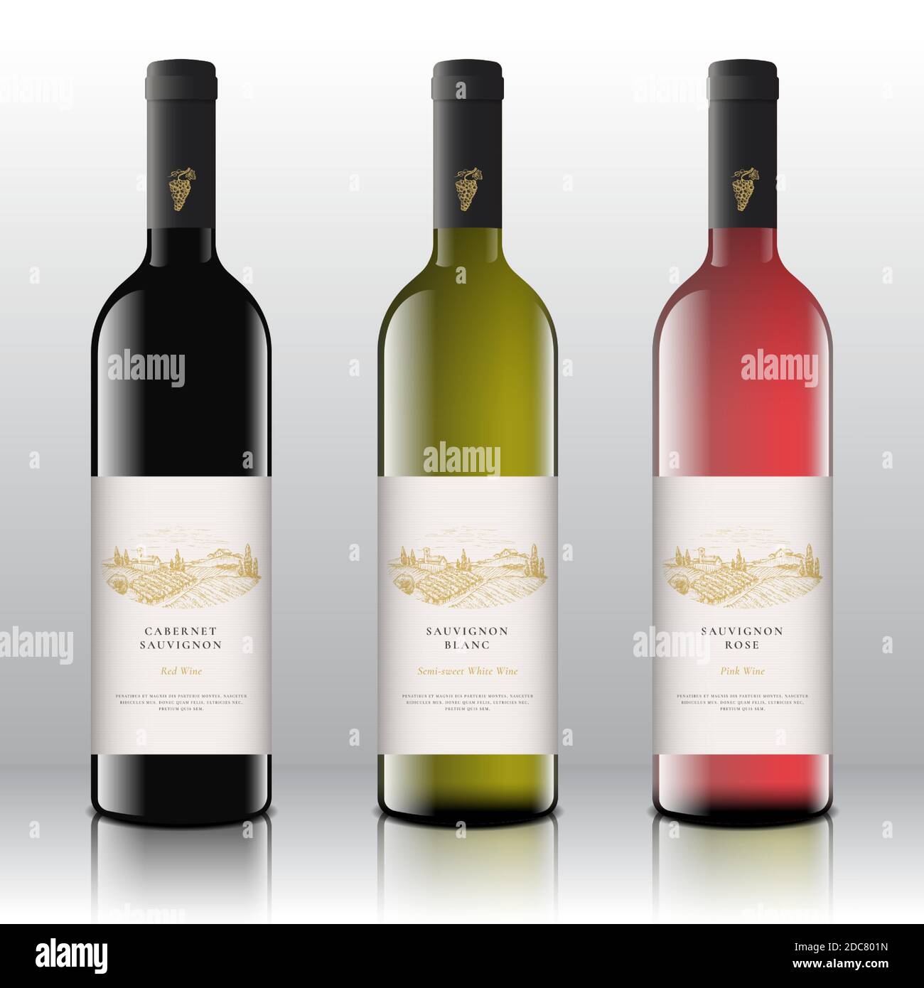 Rural rustic bunch Stock Vector Images - Alamy