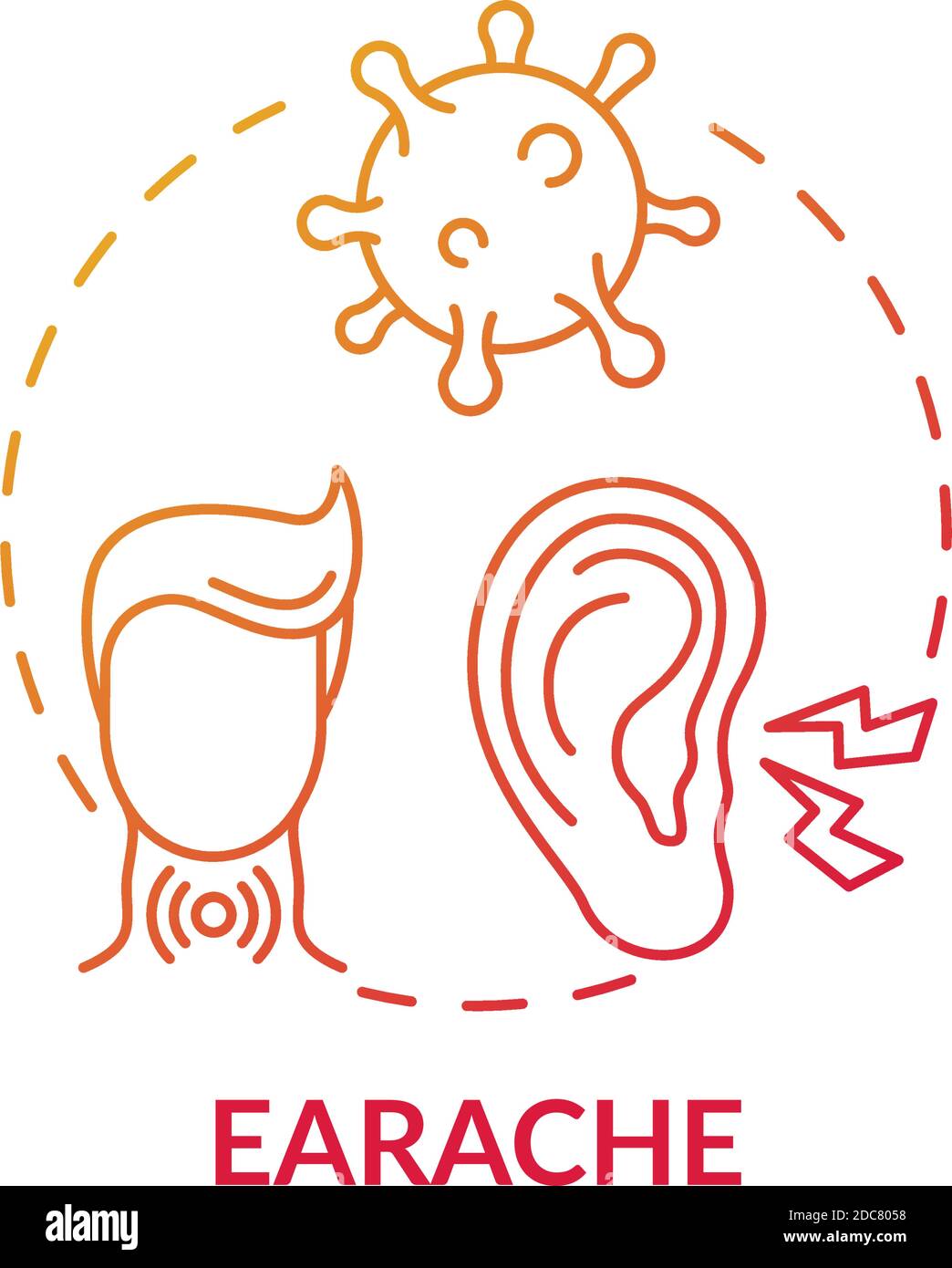 Pain ear Stock Vector Images - Alamy