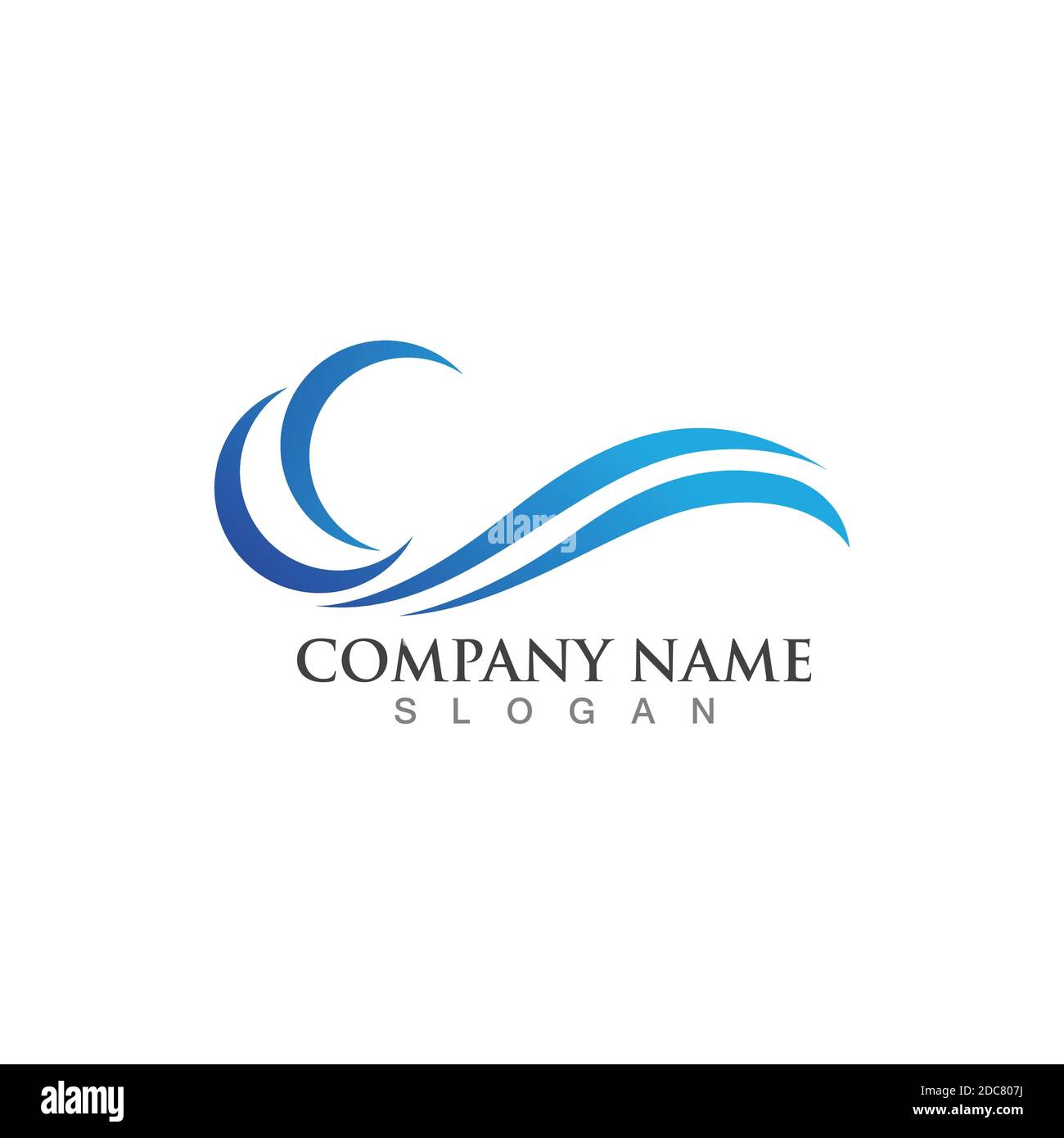 Water wave icon vector illustration design logo Stock Vector Image ...