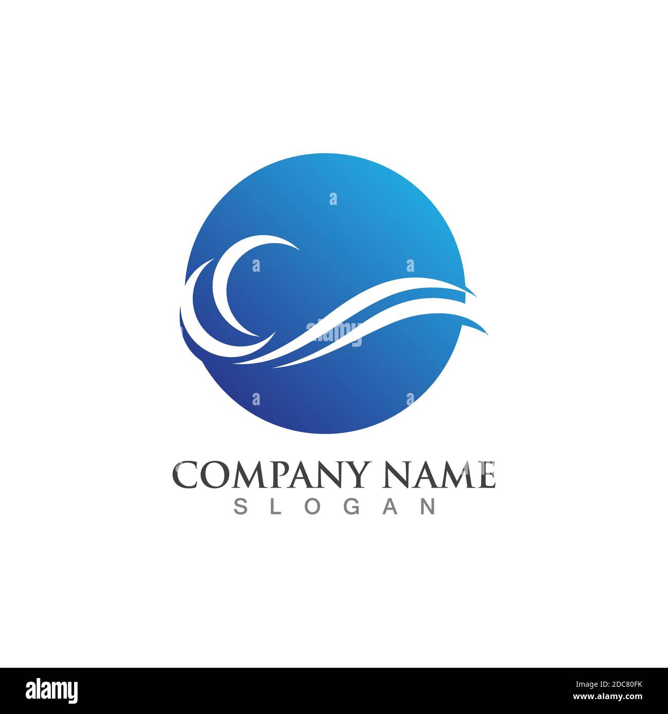 Water wave icon vector illustration design logo Stock Vector Image ...