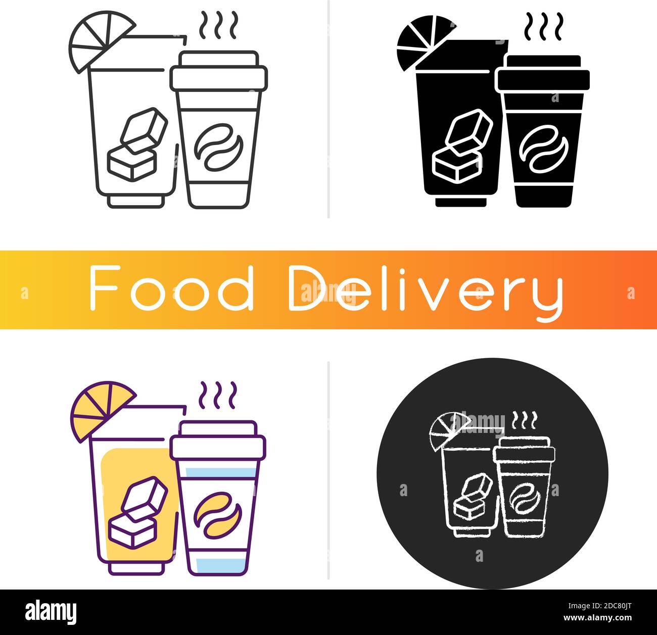 Drinks and beverages icon Stock Vector Image & Art - Alamy