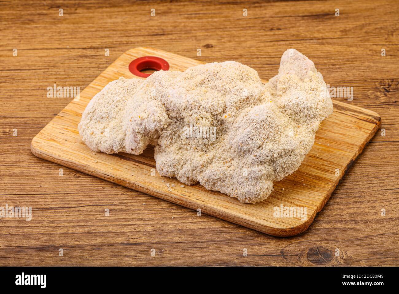 Raw pork meat schnitzel for roast Stock Photo - Alamy