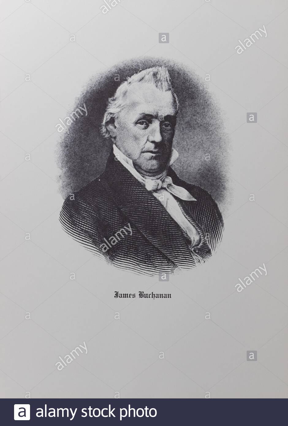 President James Buchanan High Resolution Stock Photography and Images ...