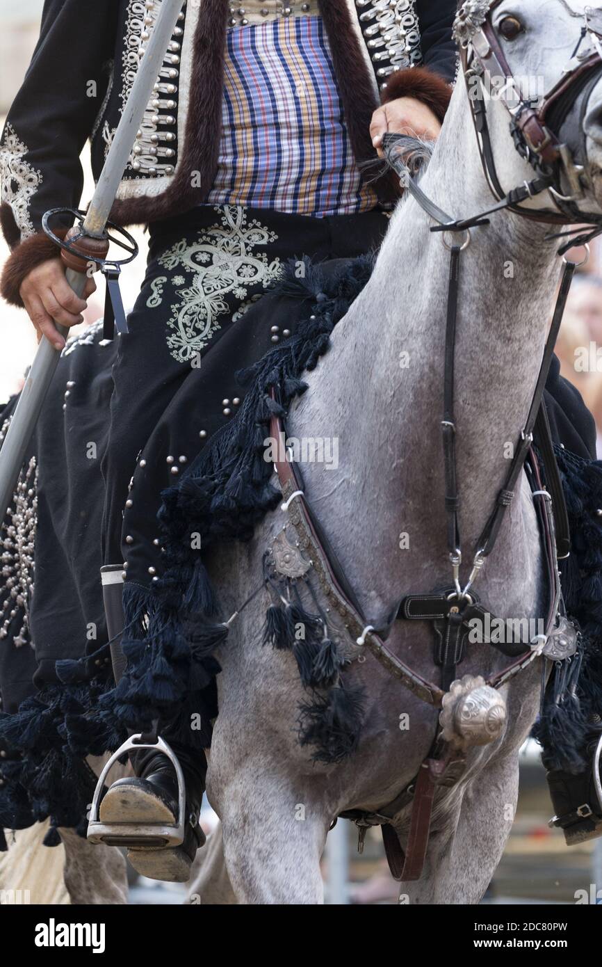 Alka of Sinj Croatia Europe Horse equestrian tradition Stock Photo - Alamy