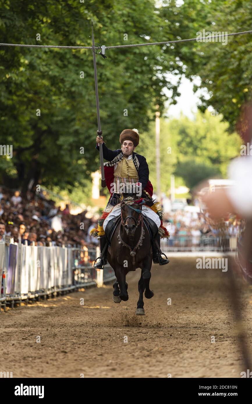 Alka of Sinj Croatia Europe Horse equestrian tradition Stock Photo - Alamy