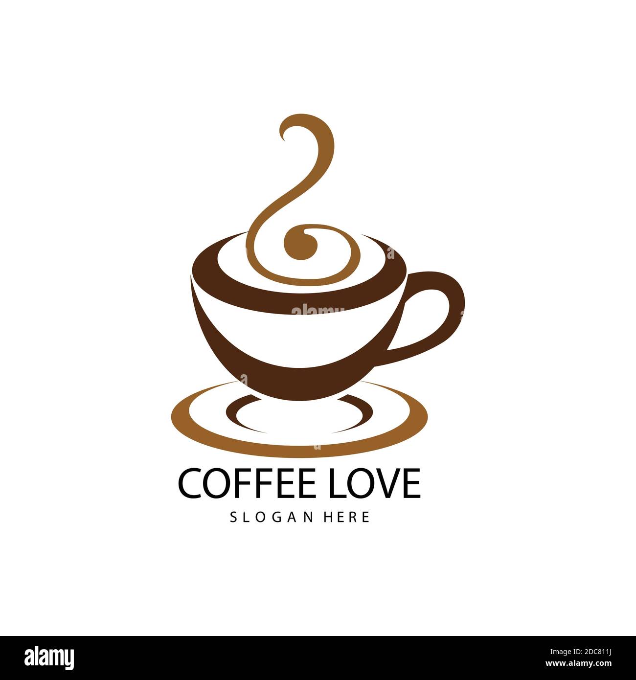 coffee logo icon vector illustration template Stock Vector Image & Art ...
