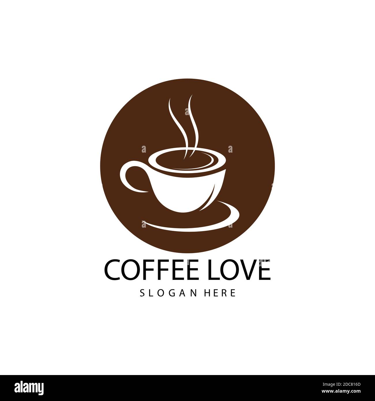 coffee logo icon vector illustration template Stock Vector Image & Art ...
