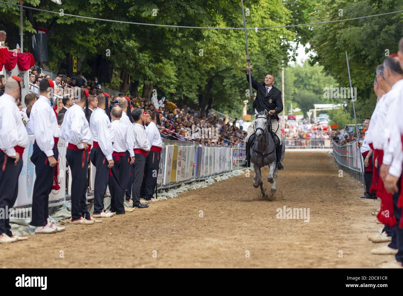 Alka of Sinj Croatia Europe Horse equestrian tradition Stock Photo - Alamy