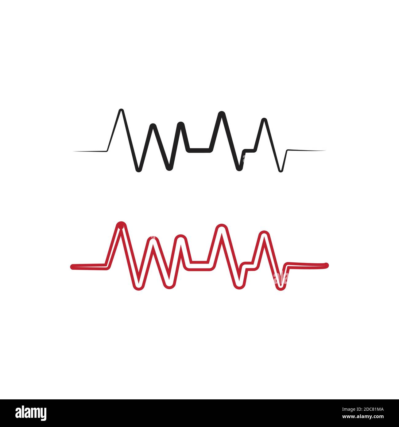Heart beat pulse line hospital Stock Vector Image & Art - Alamy