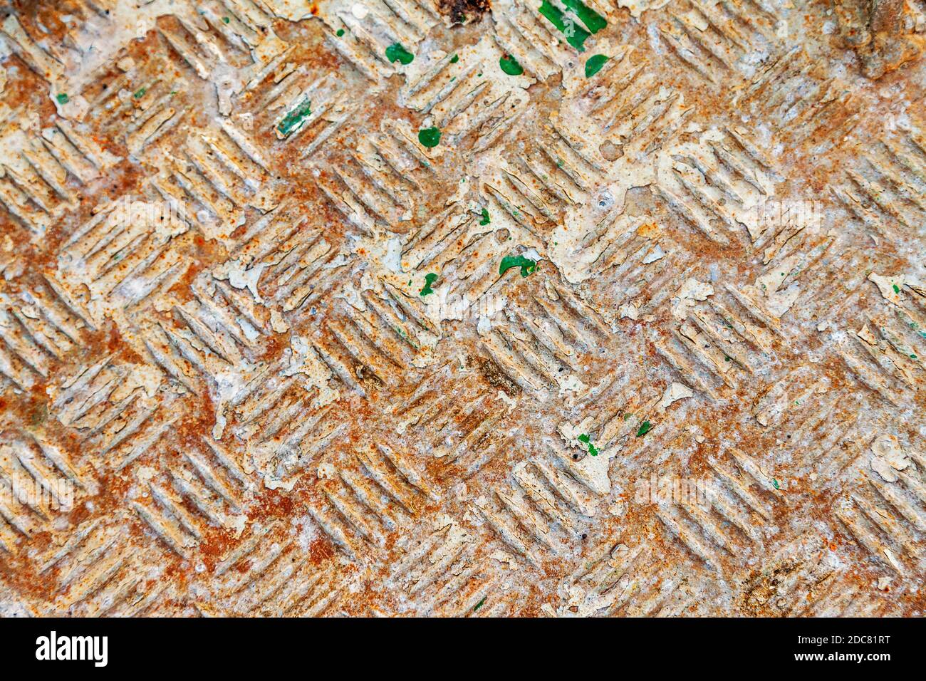 rusty and scratched metal panel background. old rusty texture Stock ...
