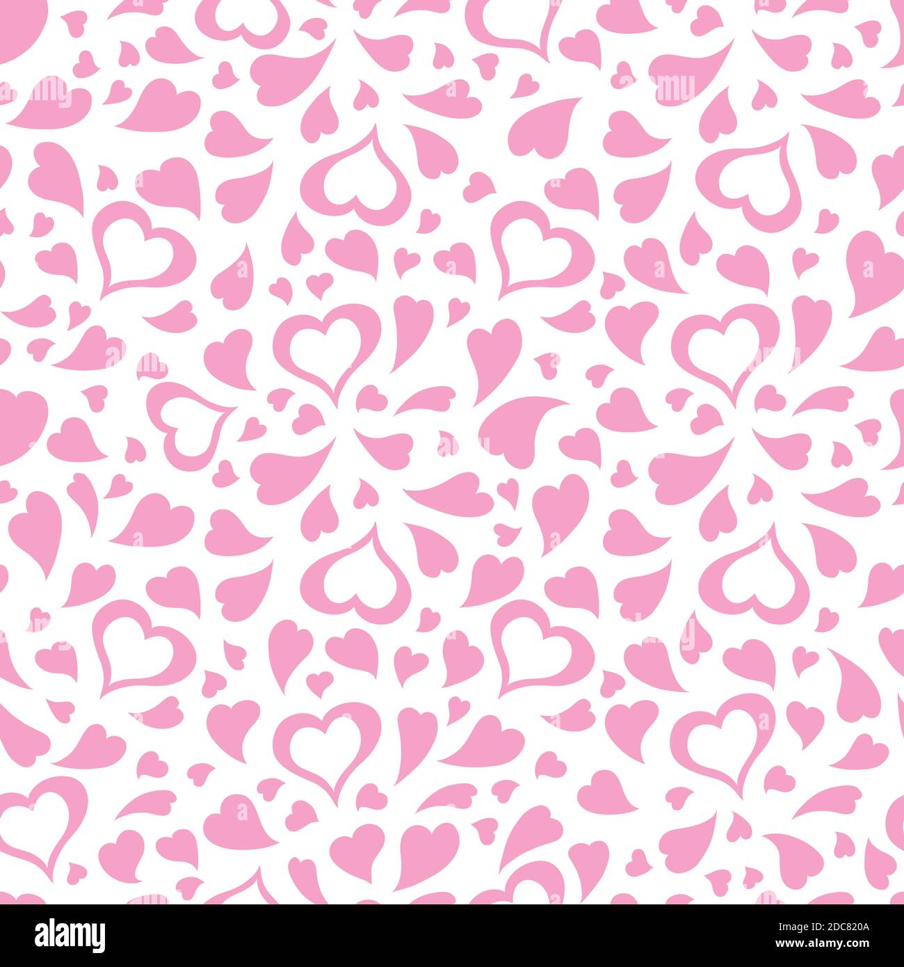 Colorful hearts on white hi-res stock photography and images - Alamy