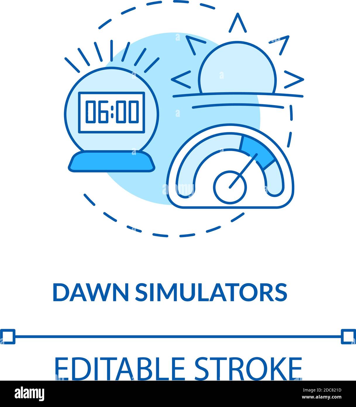 Dawn simulator Stock Vector Images - Alamy