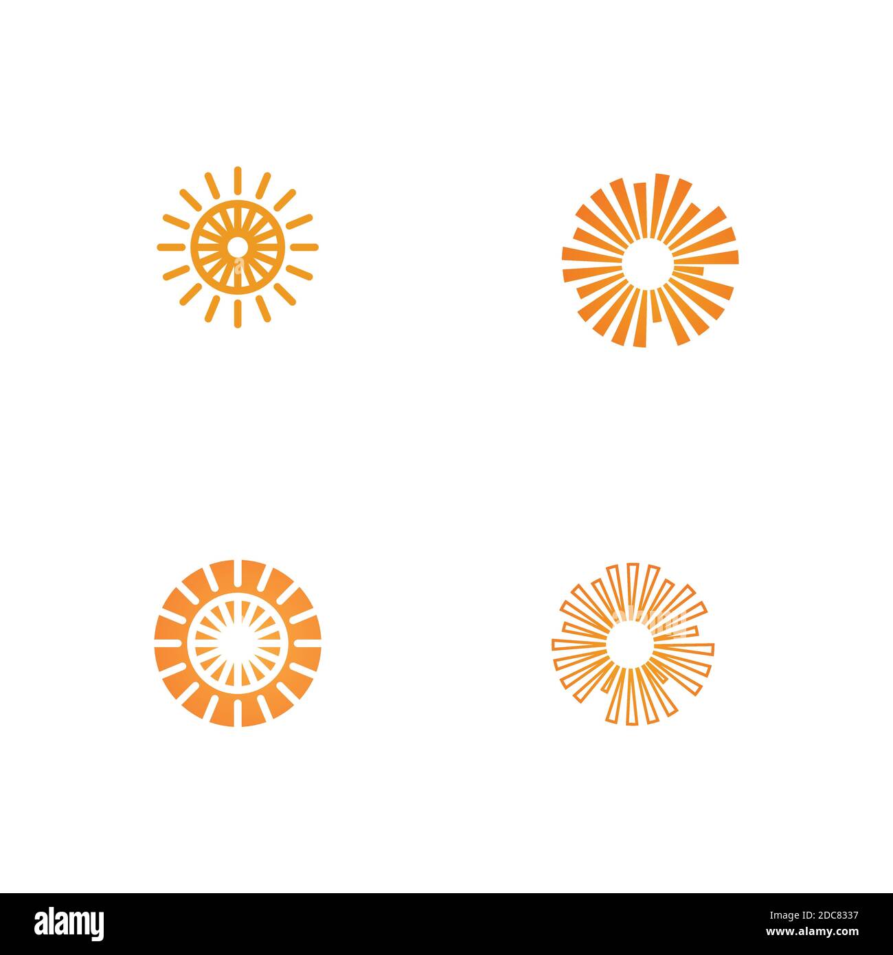 Sun Logo and icon Template design Stock Vector Image & Art - Alamy