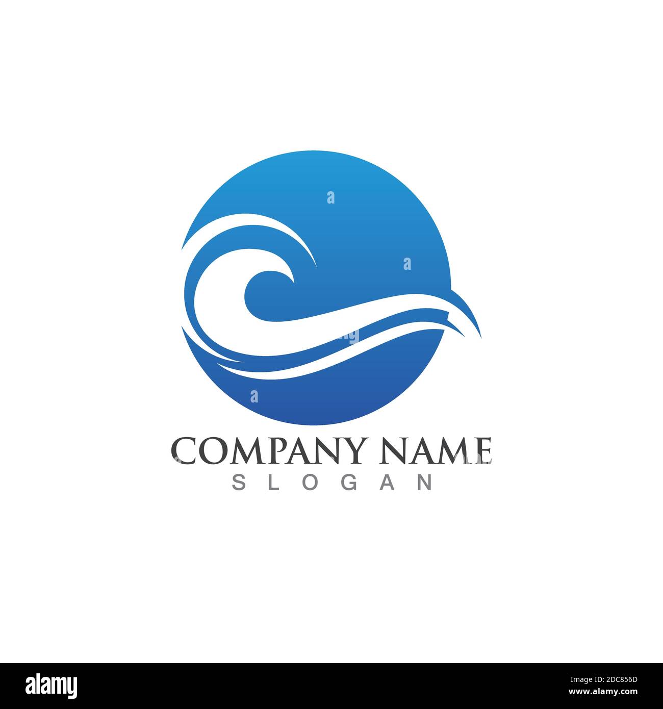 Water wave icon vector illustration design logo Stock Vector Image ...