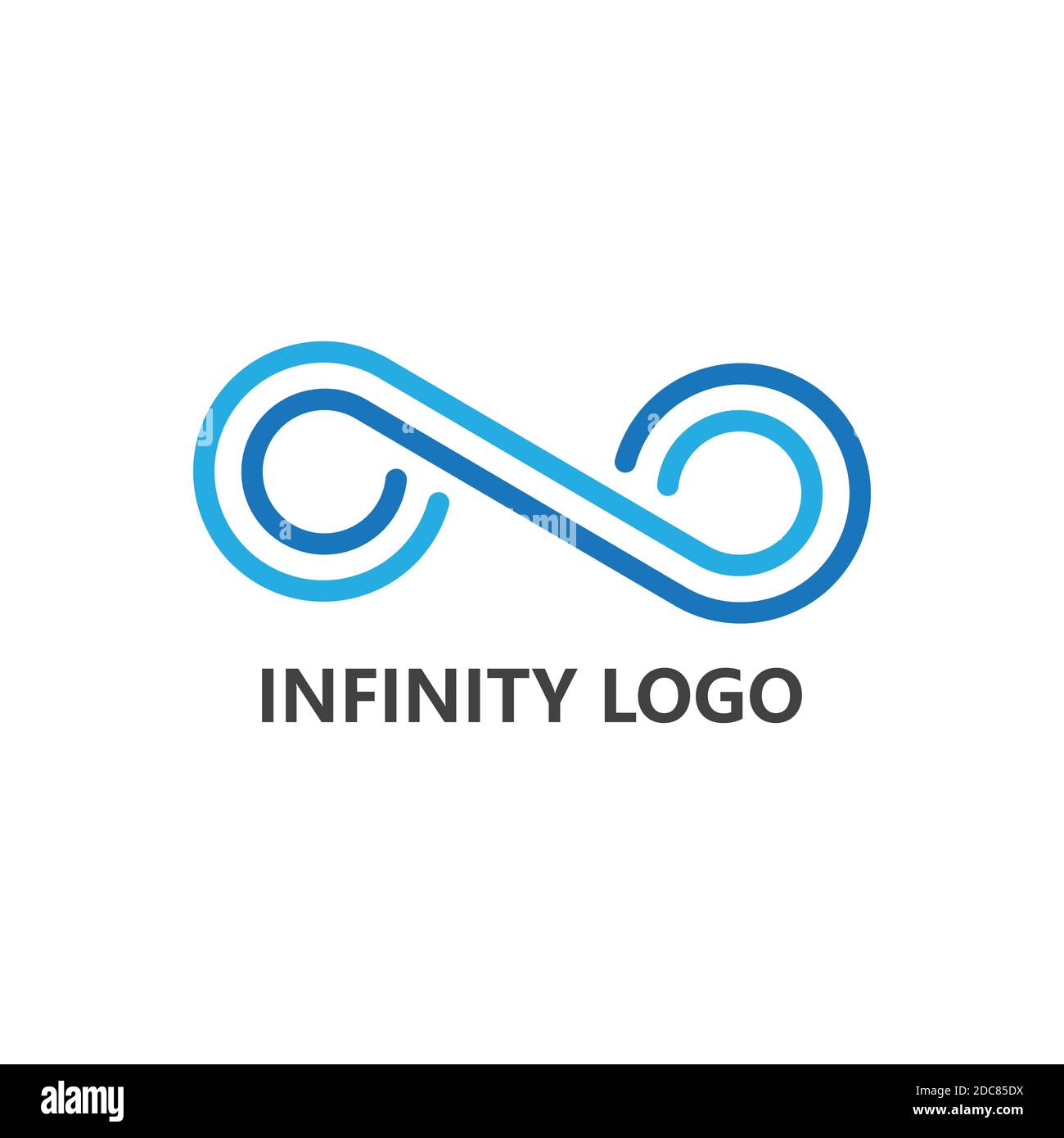 Infinity Design Vector icon illustration Logo template design Stock ...