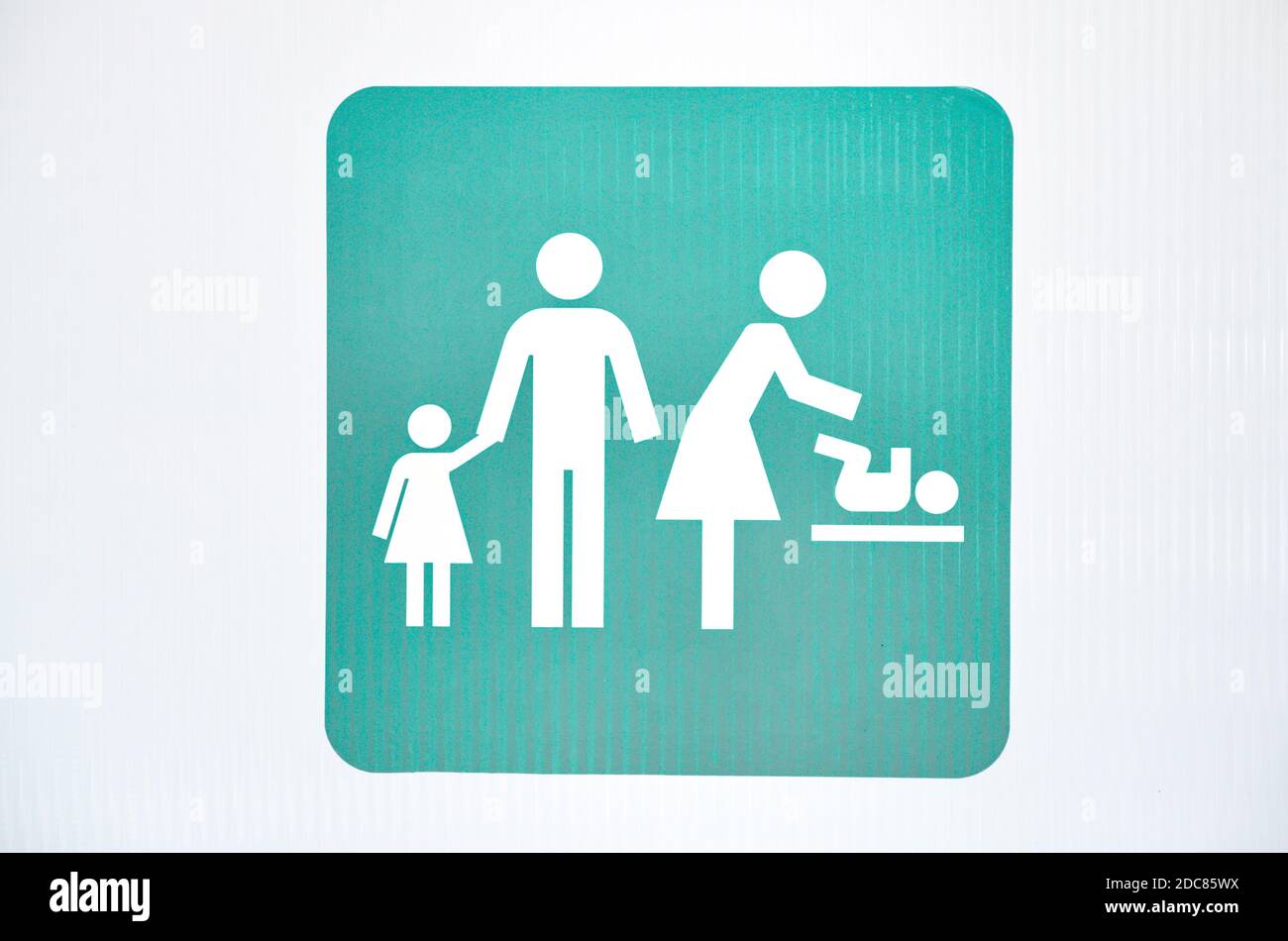 Baby changing room sign hi-res stock photography and images - Alamy