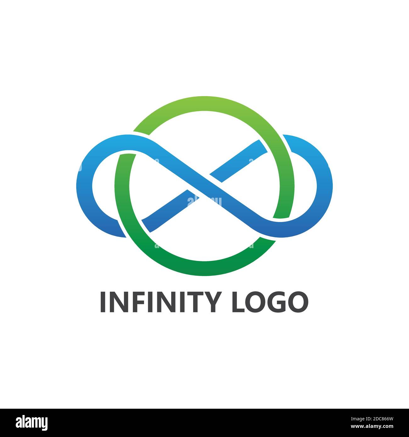 Infinity Design Vector icon illustration Logo template design Stock ...
