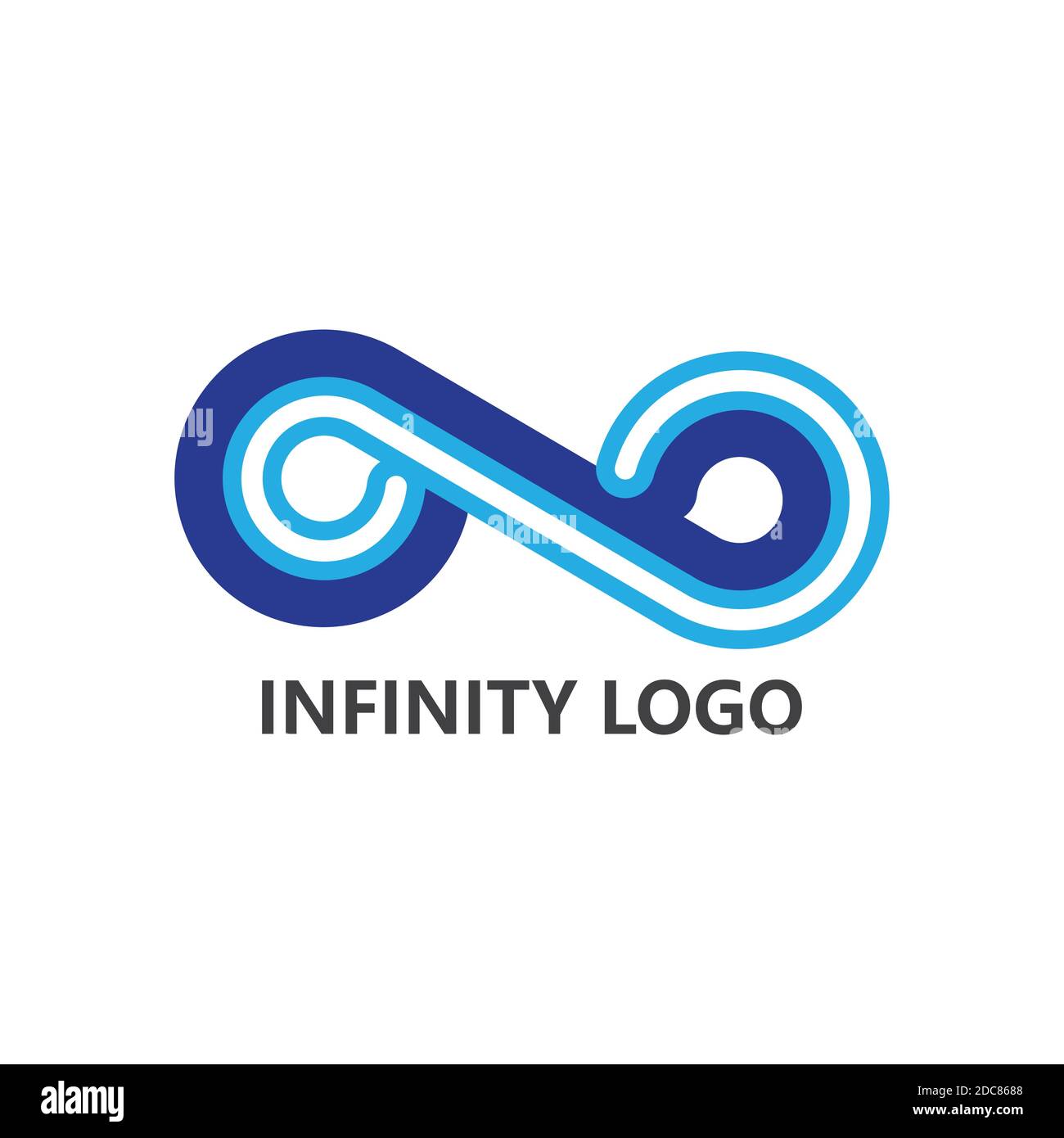 Infinity Design Vector icon illustration Logo template design Stock ...