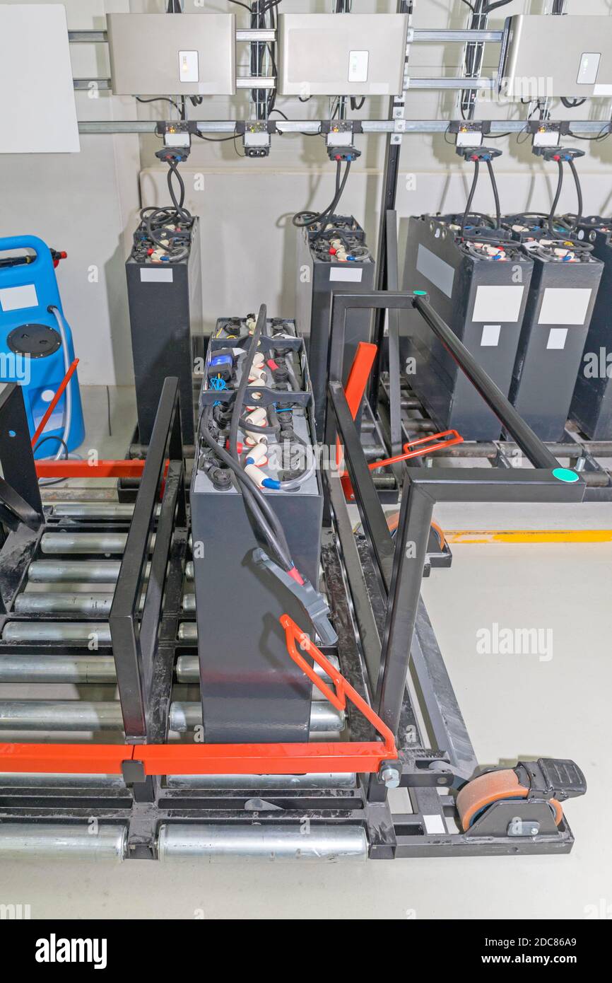 Electric cart charging station cart hi-res stock photography and images ...