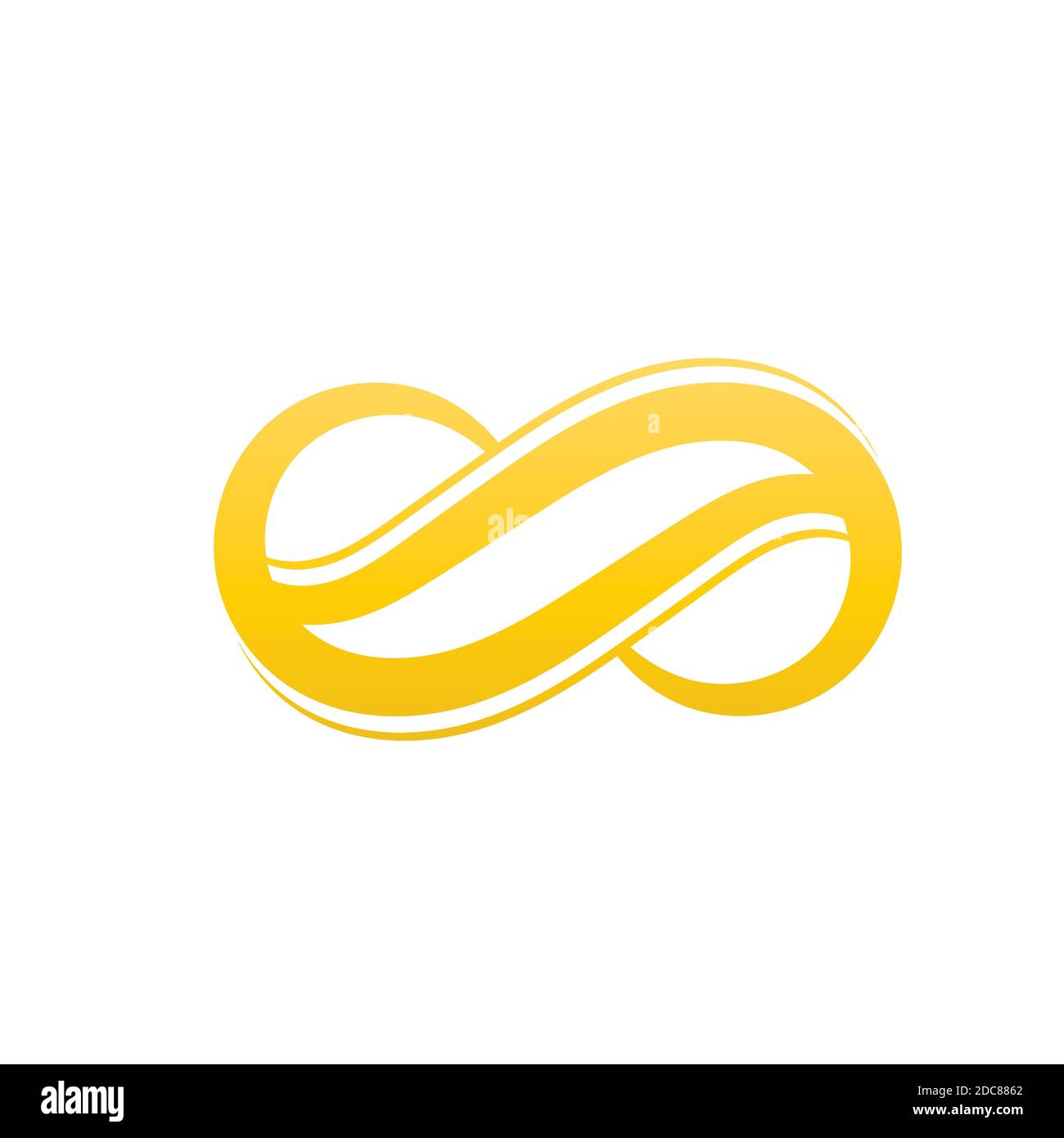 Infinity rainbow Vector icon illustration Logo template design Stock ...