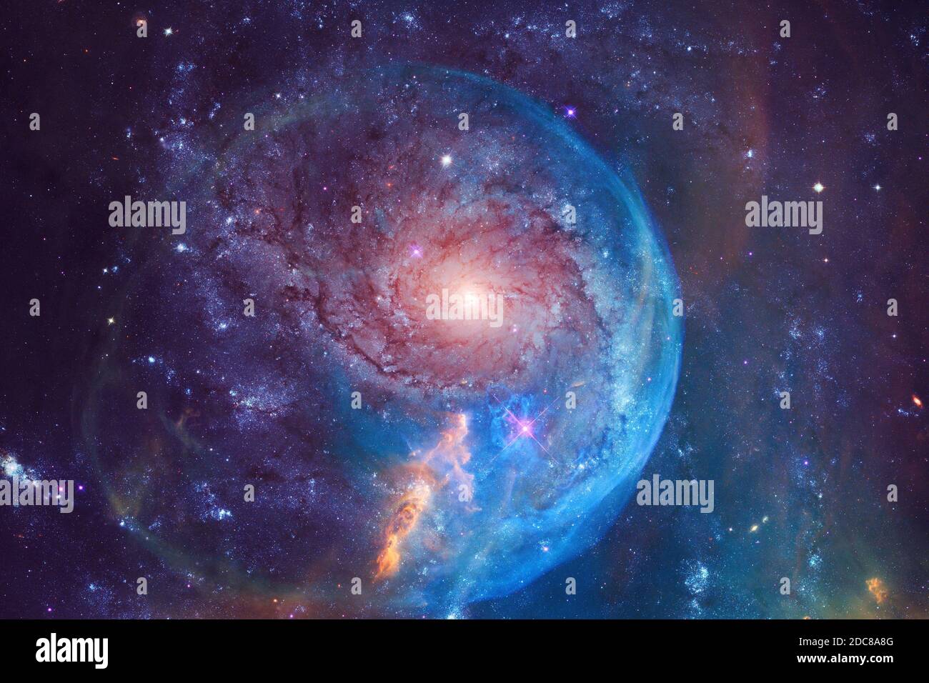 Outer space. Science fiction cosmos. Elements of this image furnished ...