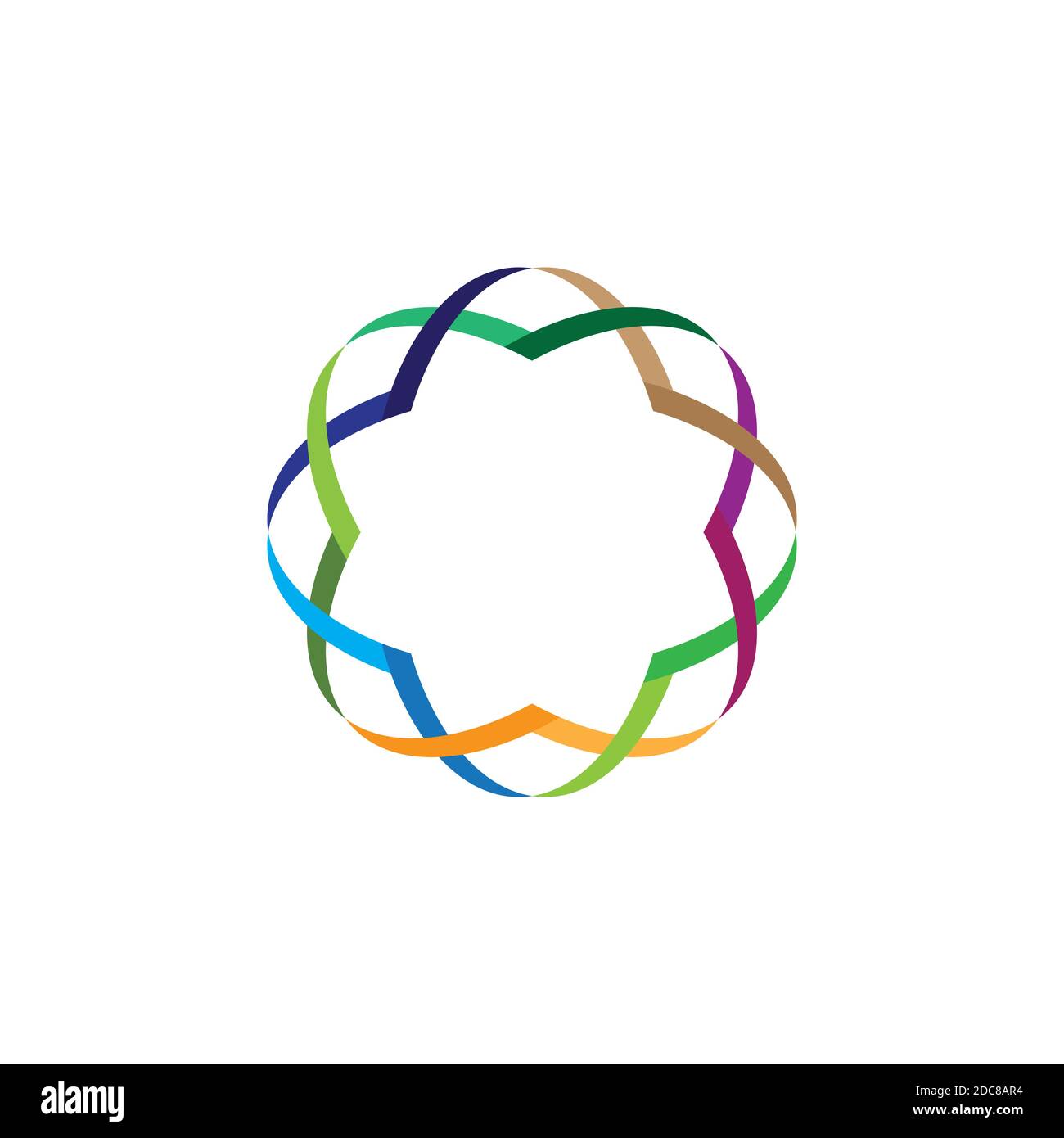 Circle ring logo and symbol vector Stock Vector Image & Art - Alamy