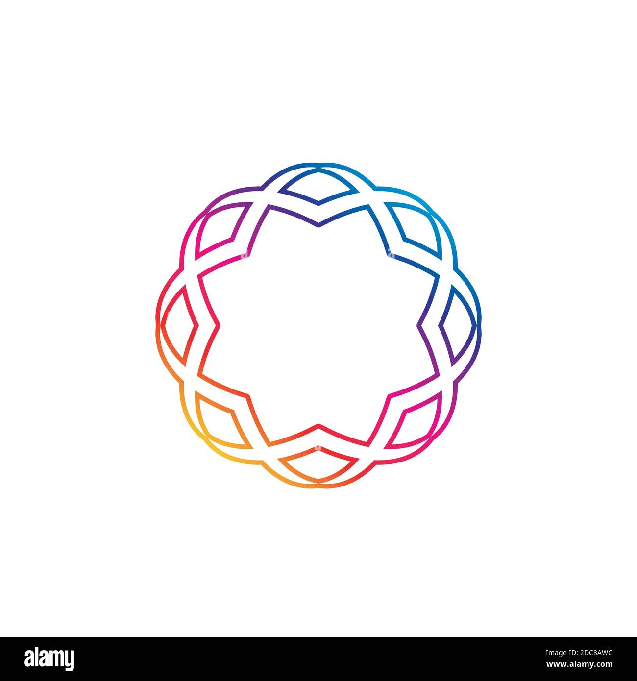 Circle ring logo and symbol vector Stock Vector Image & Art - Alamy
