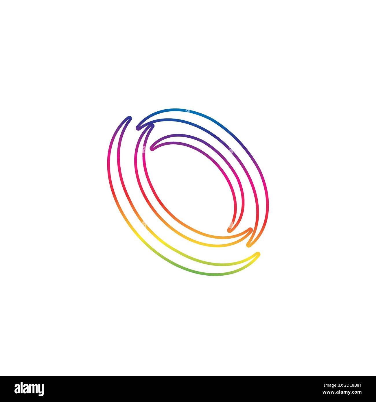 Circle ring logo and symbol vector Stock Vector Image & Art - Alamy