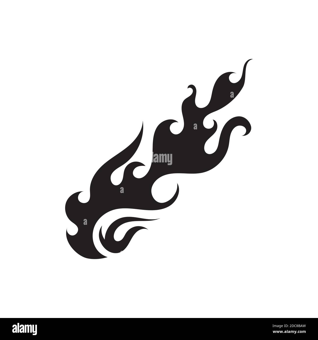 tribal flame vector symbol image Stock Vector Image & Art - Alamy