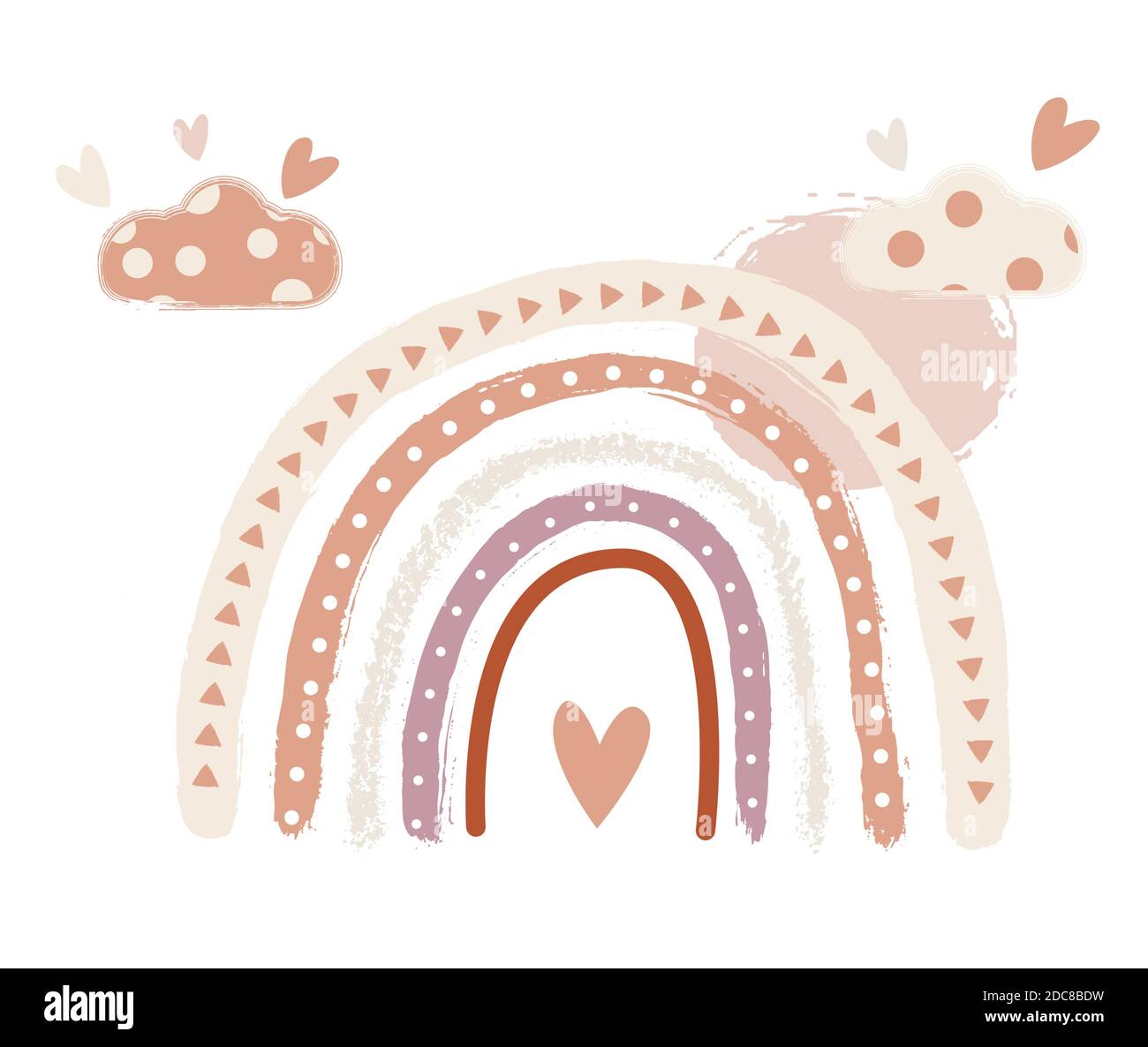 Sun print boho minimalist Stock Vector Images - Alamy