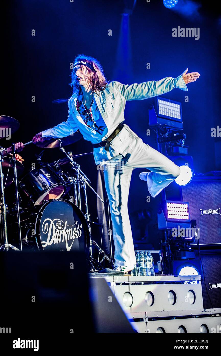 The Darkness Live in Concert Stock Photo - Alamy