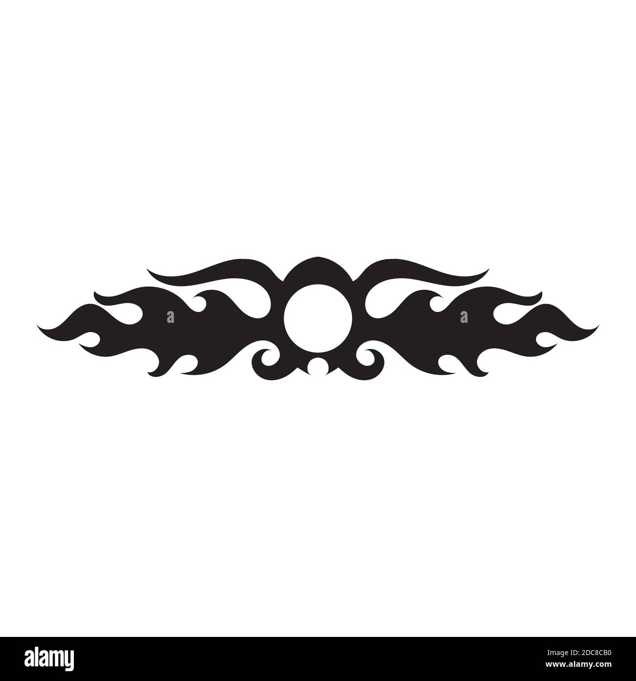 tribal flame vector symbol image Stock Vector Image & Art - Alamy