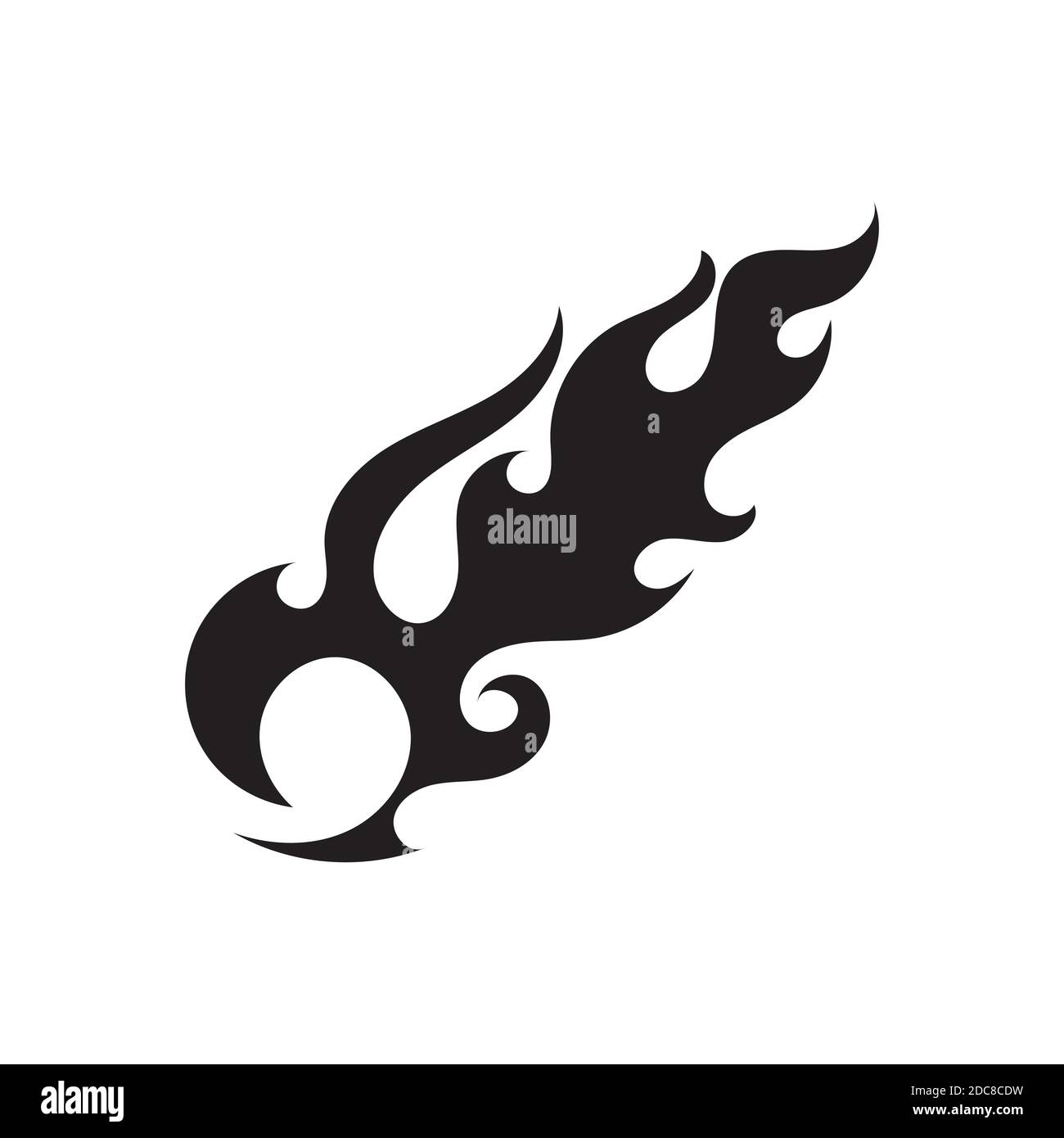 tribal flame vector symbol image Stock Vector Image & Art - Alamy